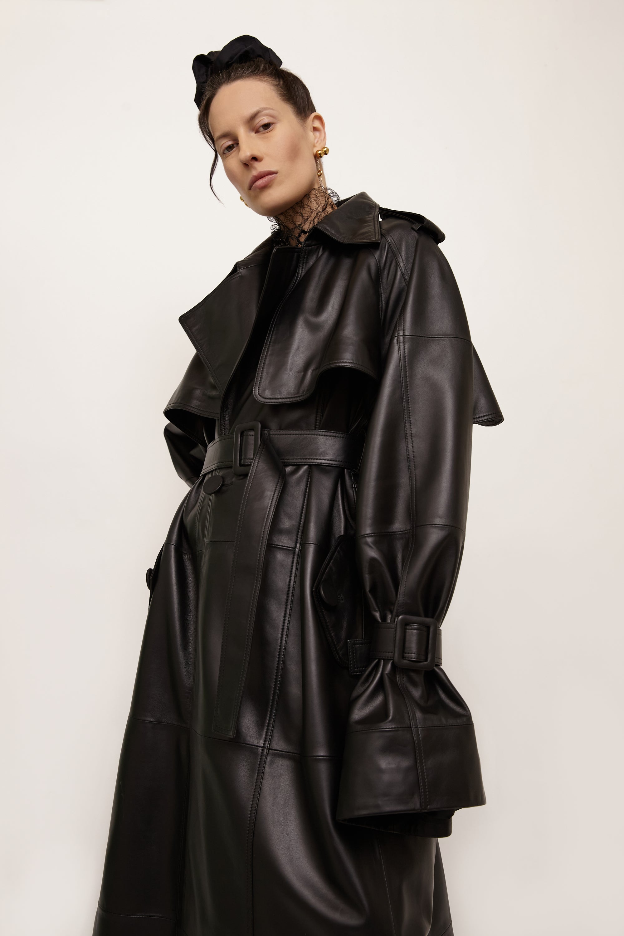 SMOOTH LEATHER TRENCH COAT – Ellery.com