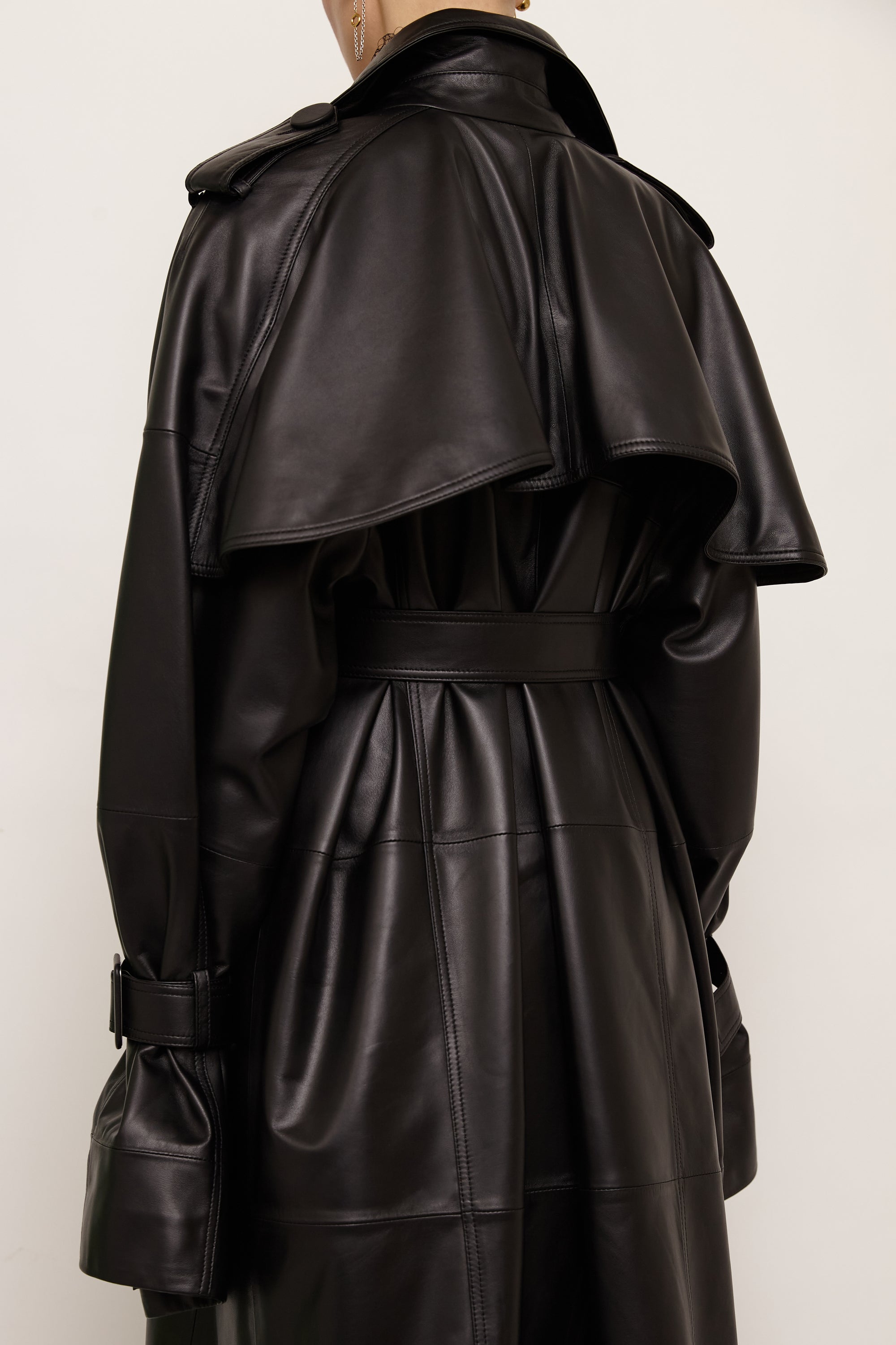 SMOOTH LEATHER TRENCH COAT – Ellery.com